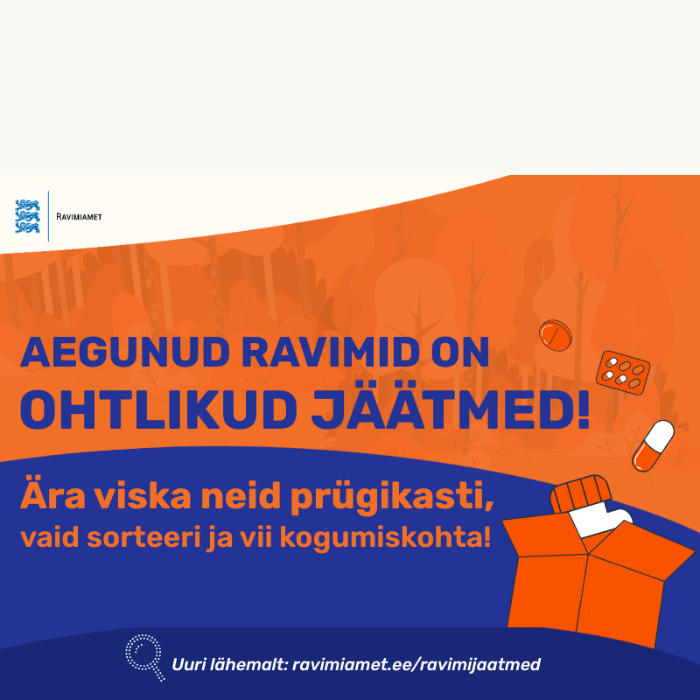 Aegunud ravimid on ohtlikud jäätmed – ära viska neid prügikasti ...